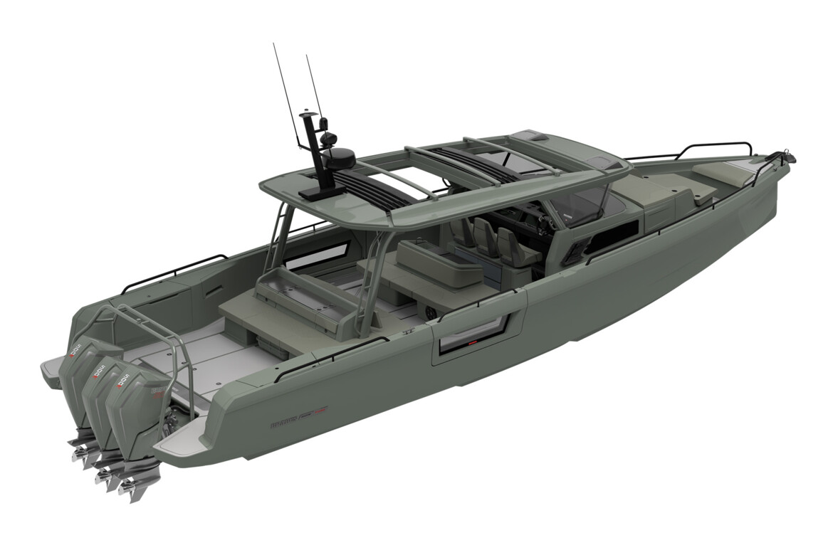 BRABUS Shadow 1500 Cross Top Stealth Green Signature Edition - Superboats - Boats | BRABUS